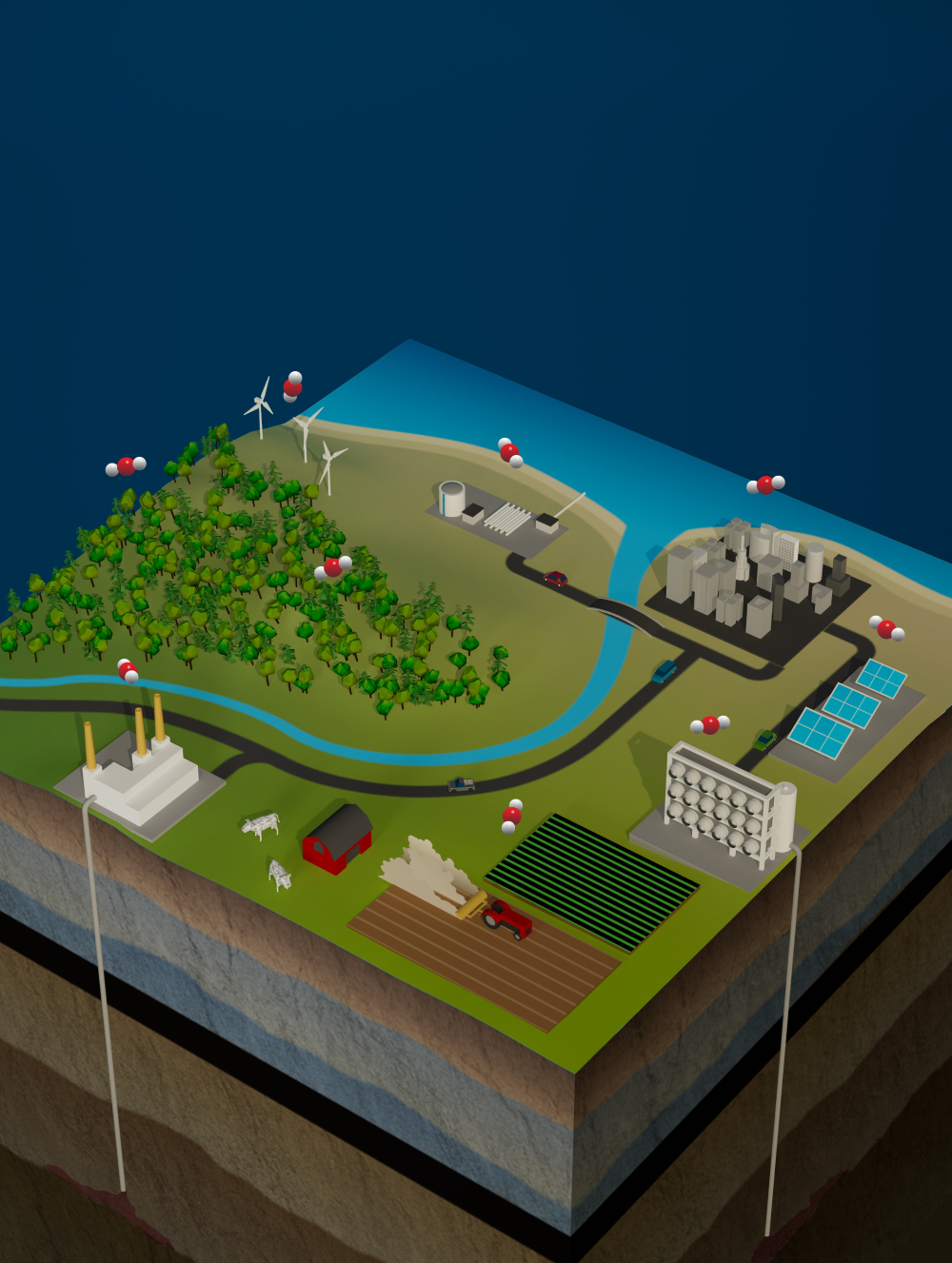 A suite of CO2 removal approaches modeled for the 1.5 ˚C future ...