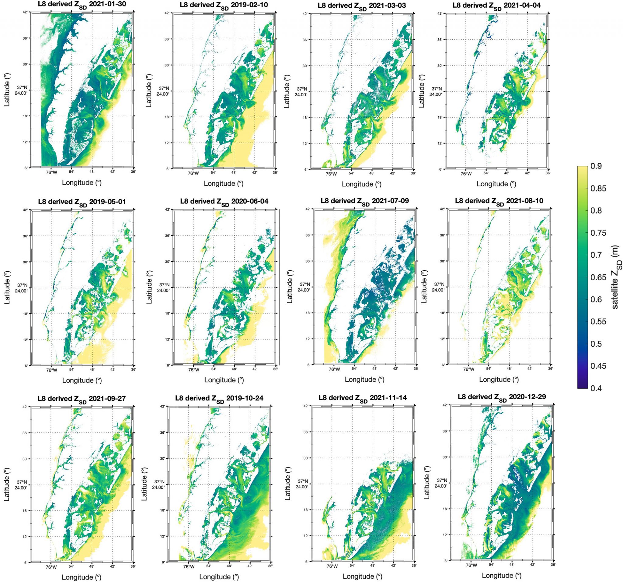 Want To Improve The Spatiotemporal Coverage Of Coastal Water Clarity